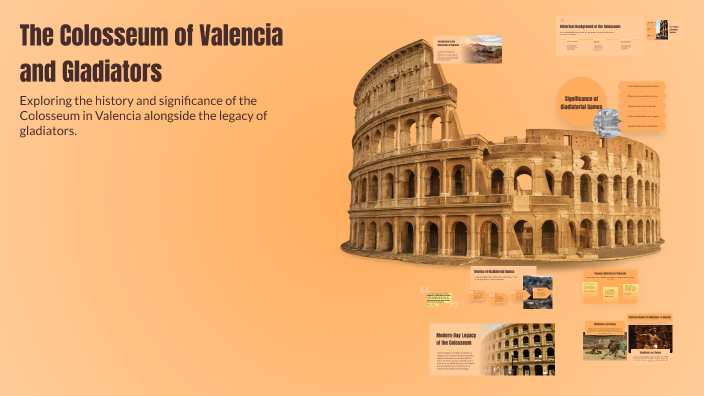 The Colosseum of Valencia and Gladiators by Mihaela Ciobota on Prezi