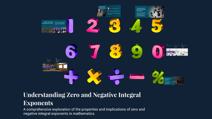 Understanding Zero and Negative Integral Exponents by jessa cayago on Prezi