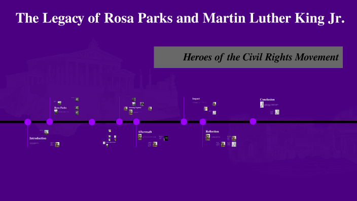 The Legacy of Rosa Parks and Martin Luther King Jr. by Mary Leonardi on ...