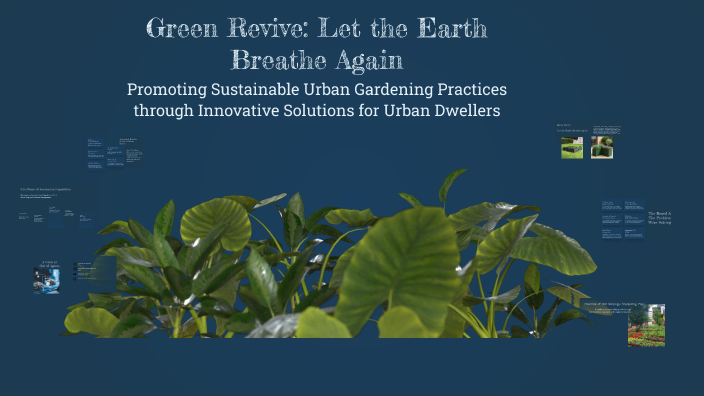 Green Revive: Let the Earth Breathe Again by Marrium Batool on Prezi