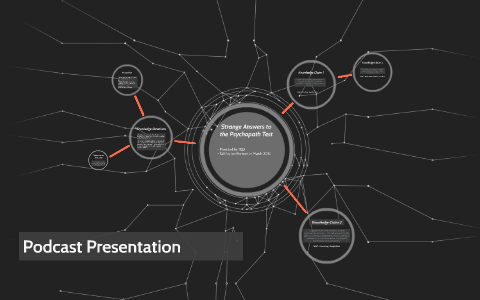 Strange Answers to the Psychopath Test by on Prezi