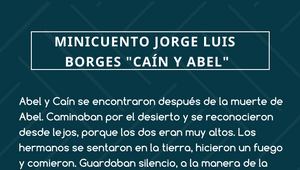 Minicuento de Jorge Luis Borges: «Abel y Caín» by Angela Ríos on Prezi ...