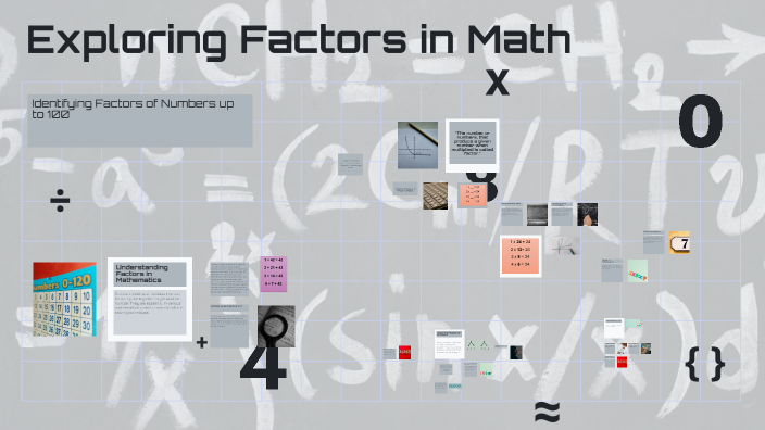 Exploring Factors in Math by Mary Grace Almario on Prezi