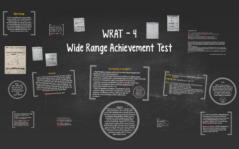 WRAT - 4 by Margaret Denney on Prezi
