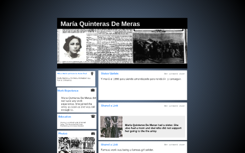 María Quinteras De Meras by Peyton Fielder on Prezi
