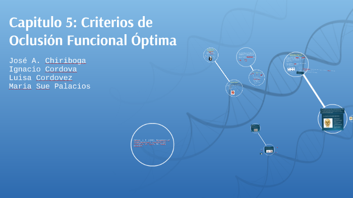 Capitulo 5: Criterios de Oclusion Funcional Optima by Jose Chiriboga on ...