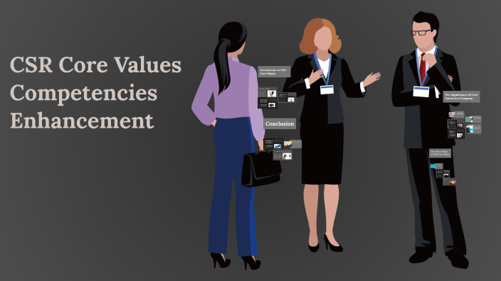 CSR Core Values Competencies Enhancement by Zafeena Anis on Prezi
