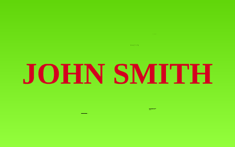 John Smith and Exploration Before Jamestown by Branden Lenz on Prezi