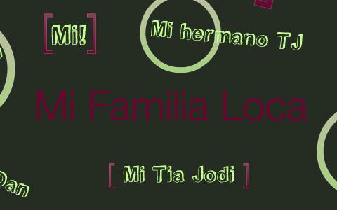 Mi Familia Loca by Megan Verhagen on Prezi
