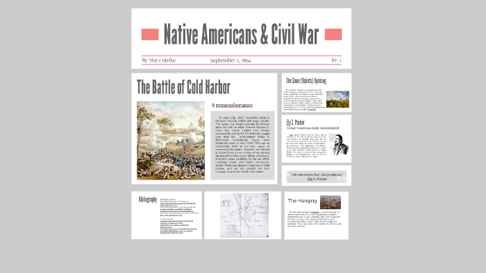 Native Americans: Civil War by MJ Strike on Prezi