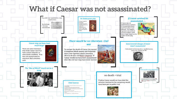 What if Caesar was not assassinated? by Leanne Back on Prezi