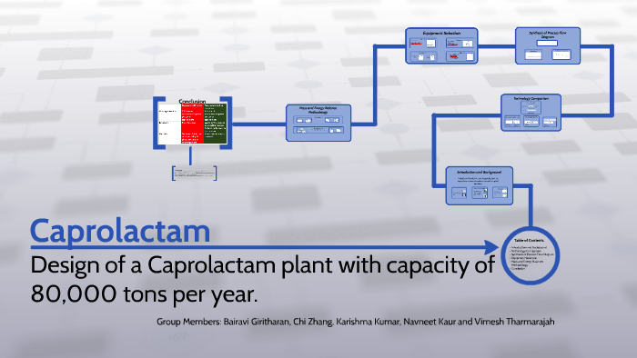 Caprolactam by Bairavi Giritharan on Prezi