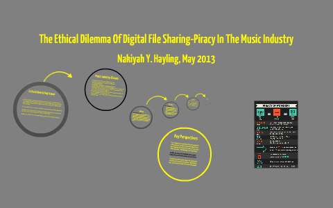 The Ethical Dilemma Of Piracy In the Music Industry by Nakiyah Hayling ...