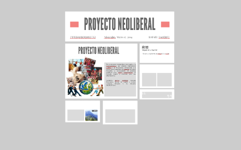 PROYECTO NEOLIBERAL by julian perez on Prezi