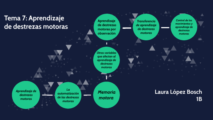 Tema 7: Aprendizaje de destrezas motoras by Laura López on Prezi