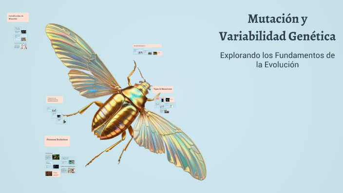 Mutación y Variabilidad Genética by Jose Luis on Prezi