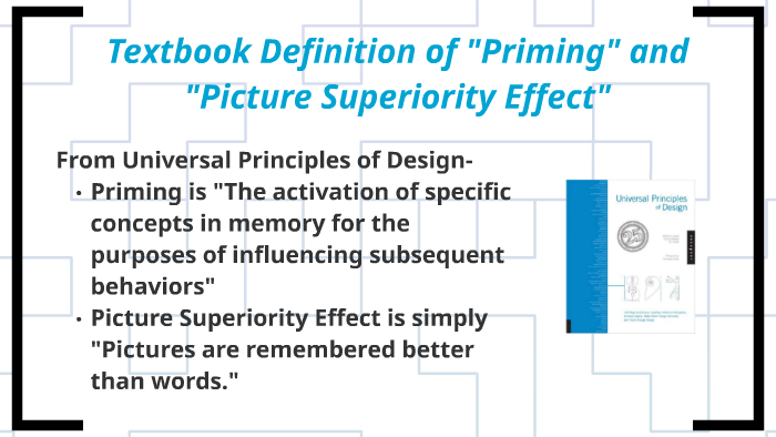 Priming and Picture Superiority Effect by Maddie Merker on Prezi