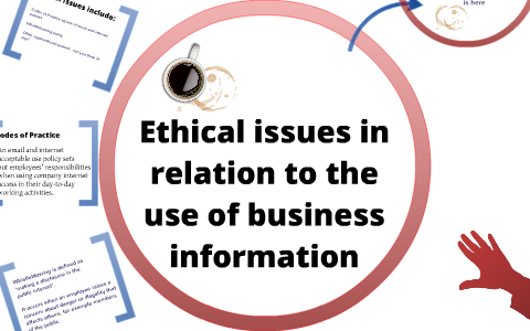Legal, ethical and operational issues in relation to the use of ...