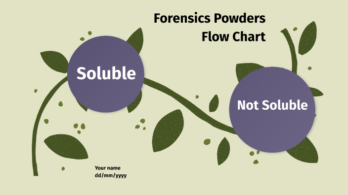 Forensics Powder Flow Chart by Zoey Ji on Prezi
