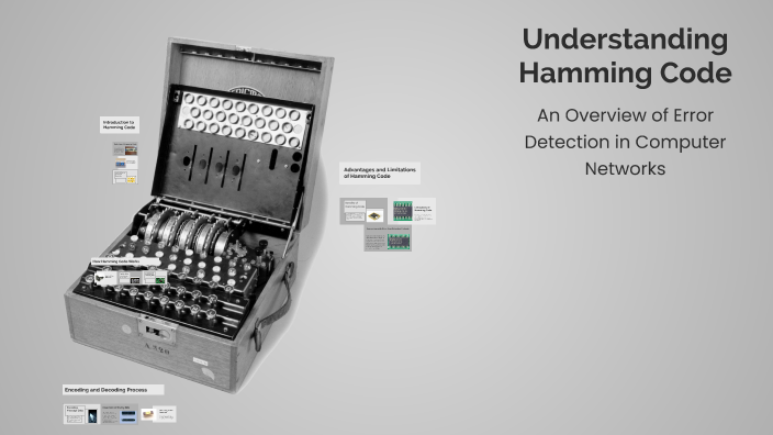 Understanding Hamming Code by Radhika Nerkar on Prezi