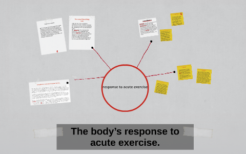 the body’s response to acute exercise. by Stacey Legrice on Prezi