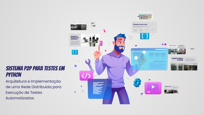 Relatório Técnico: Sistema P2P para Testes em Python by on Prezi