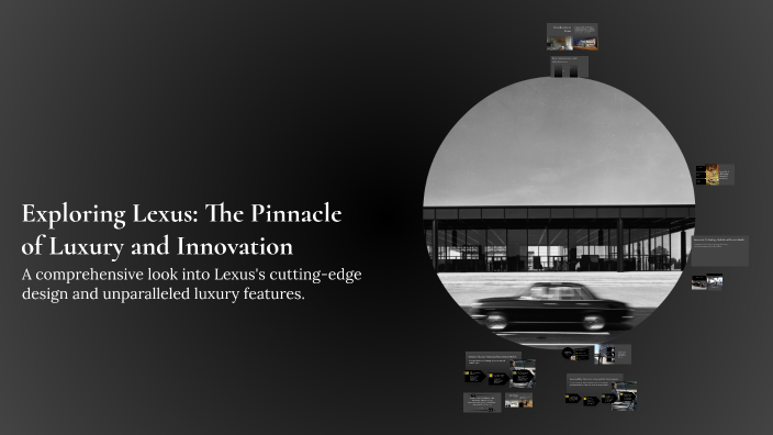 Exploring Lexus: The Pinnacle of Luxury and Innovation by Sultan ...