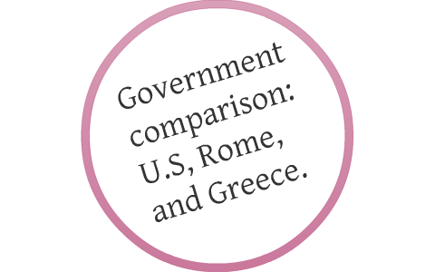 Rome and Greece government comparison by Kelsey Small on Prezi