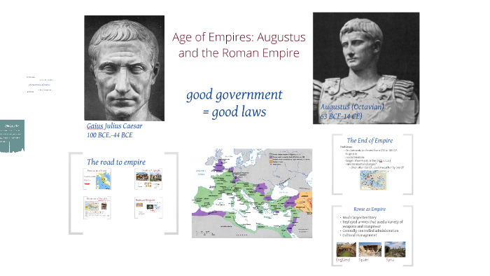 Age of Empires: Augustus and the Roman Empire by Alexandra Guerson on Prezi
