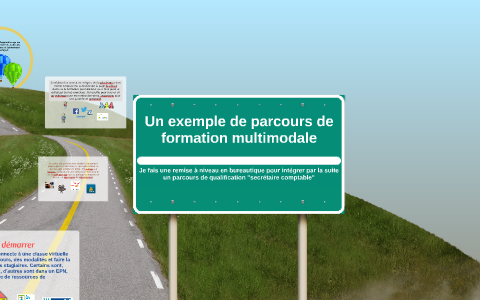 Formation multimodale : un exemple de parcours by Christophe Jourdain on Prezi