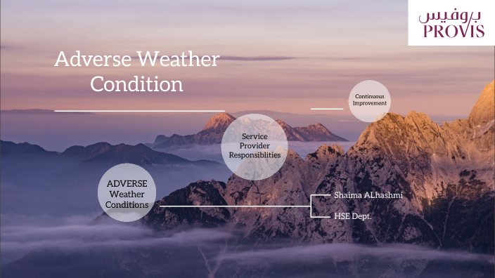 Adverse Weather Condition by SHAIMA ALGUNAID on Prezi