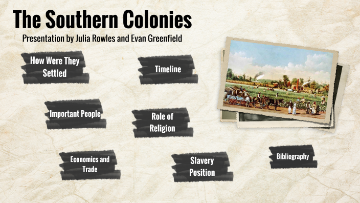 Southern Colonial Project by Evan Greenfield on Prezi