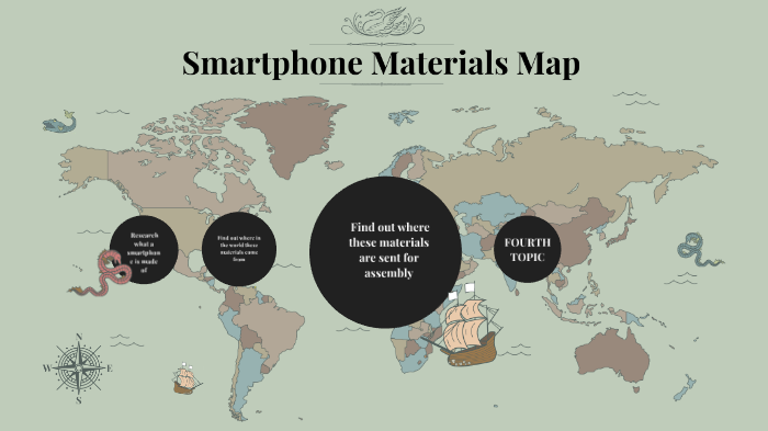 Smartphone Materials Map by Peter Kim on Prezi