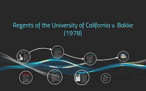 Regents of the University of California v. Bakke by Alison Spirito on Prezi