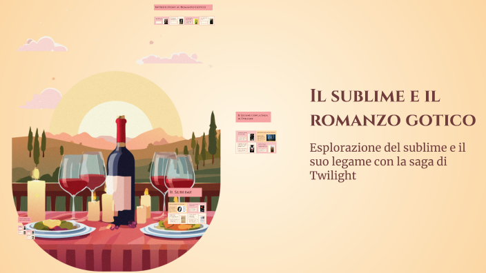 Il sublime e il romanzo gotico by Gioele Muteteri on Prezi