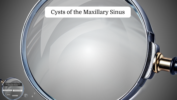 Understanding Cysts of the Maxillary Sinus by Wissam Mougharbel on Prezi