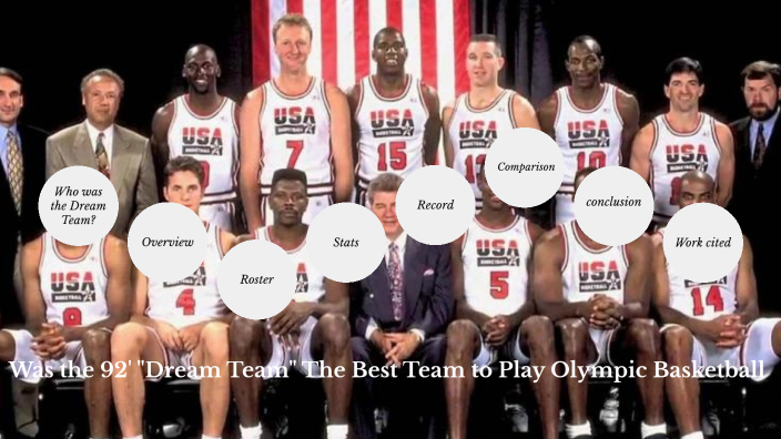 Was the 92' "Dream Team" the Best Men's Olympic Basketball team ever ...