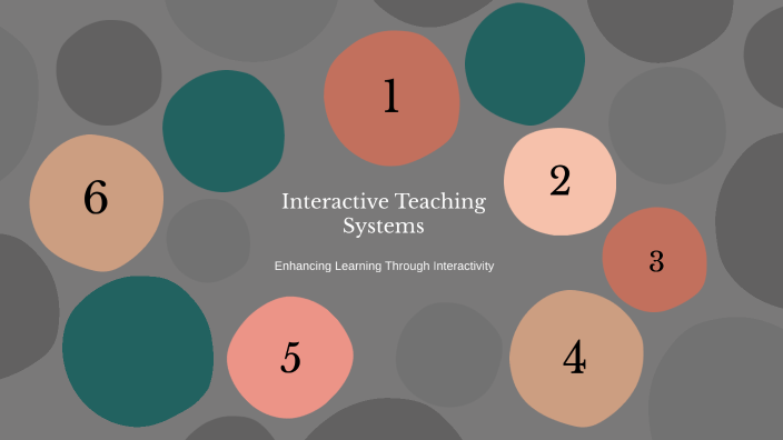 Interactive Teaching Systems by Foteini Papagalou on Prezi