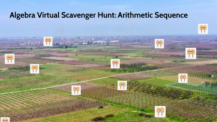 Algebra Virtual Scavenger Hunt: Arithmetic Sequence by Paige Trillo on ...
