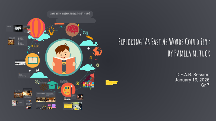 Exploring 'As Fast As Words Could Fly': A Lesson for Grade 8 by Lasonya ...