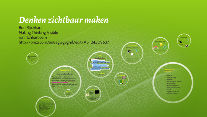 Denken zichtbaar maken by Hilde Stroobants on Prezi