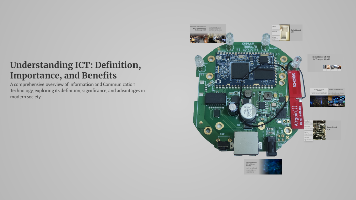 Understanding ICT: Definition, Importance, and Benefits by Glen Merico ...