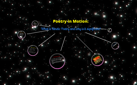 Poetry in Motion: Kinetic Poetry and the Evolution of Poetry by alex ...