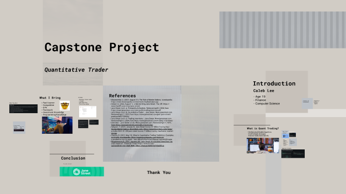 Capstone Project by Caleb Lee on Prezi