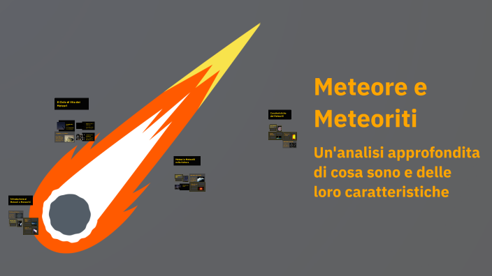 Meteore e Meteoriti by leftandright on Prezi