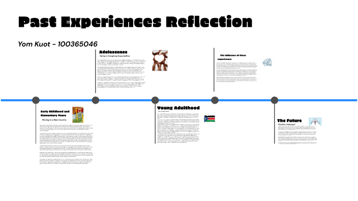 Past Experiences Reflection by Yom Kuot on Prezi