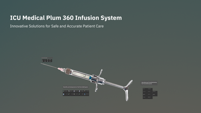 ICU Medical Plum 360 Infusion System by amira soliman on Prezi