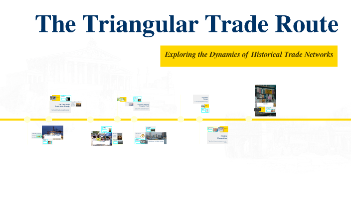 The Triangular Trade Route by Benjamin Geibe on Prezi