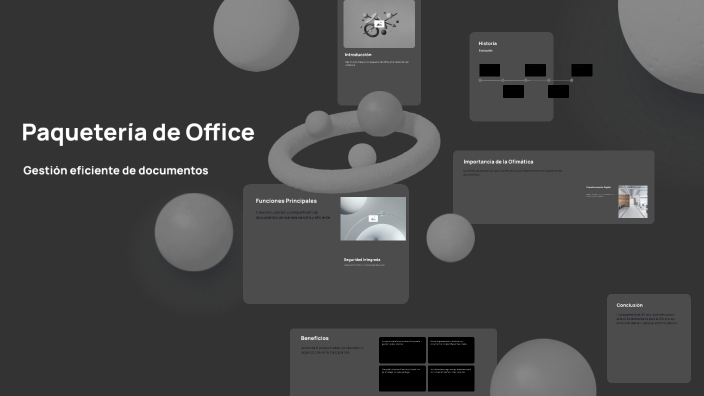 Paquetería de Office y Ofimática by JM PASII on Prezi