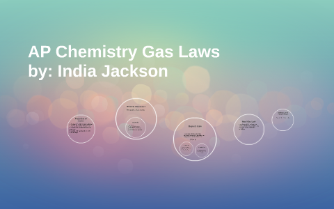 AP Chemistry Gas Laws by india jackson on Prezi